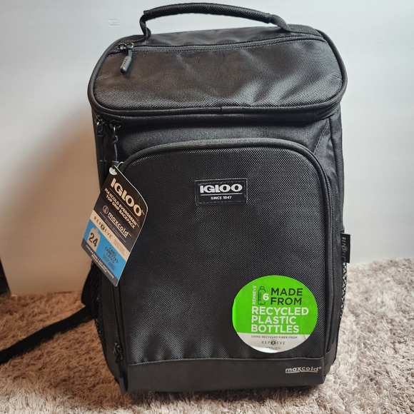 Igloo | Other | Igloo Top Grip Repreve Ecofriendly Maxcold Backpack ...
